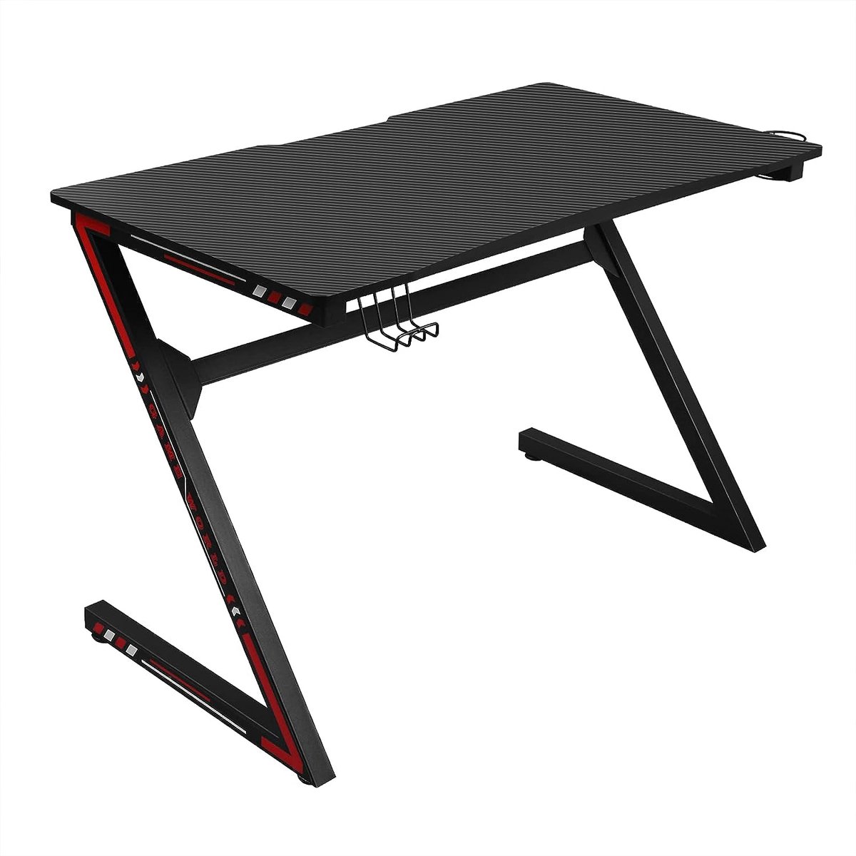 Gaming Tafel - Computertafel - Z-Vormige Tafelpoten - Ergonomisch ...