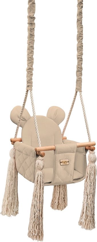 Schommel Velvet Swing Beige | bol