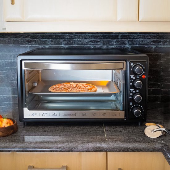 Royalty Line® TOV20001 - XL Vrijstaande Mini Oven - 48 Liter - 2000W ...