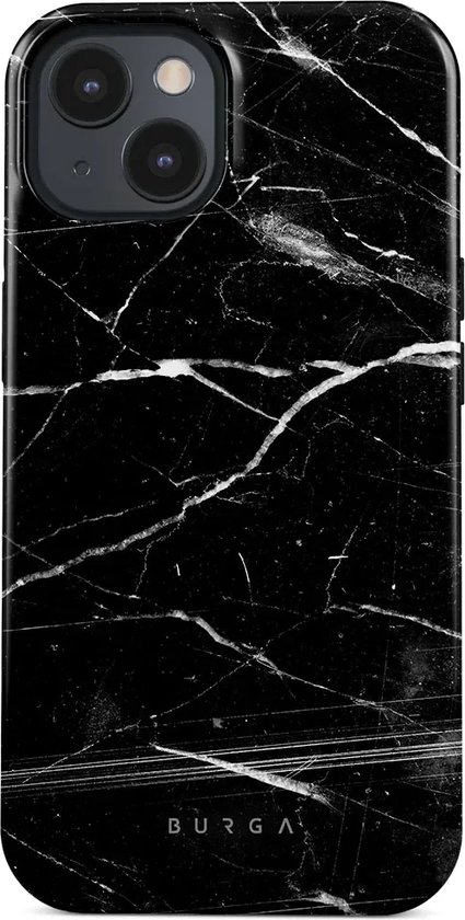 Burga Tough MagSafe Apple iPhone 15 Hoesje Back Cover Noir Origin | bol