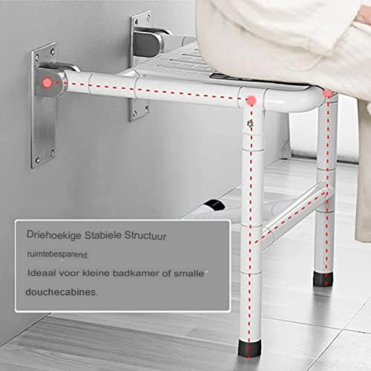Gratyfied-Tabouret de douche pliable-Tabouret de douche pliant-Siège de ...