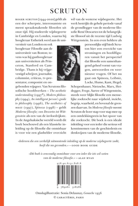 Moderne filosofie, Roger Scruton | 9789061318286 | Boeken | bol