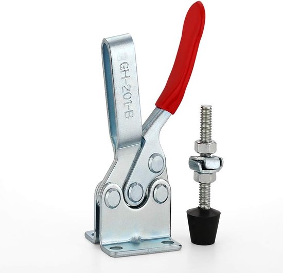 Snelspanner, 4 stuks, metaal, horizontale toggle klem, handgereedschap ...