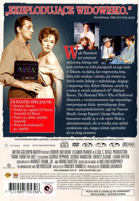 Home from the Hill [DVD] (Dvd), Eleanor Parker | Dvd's | bol
