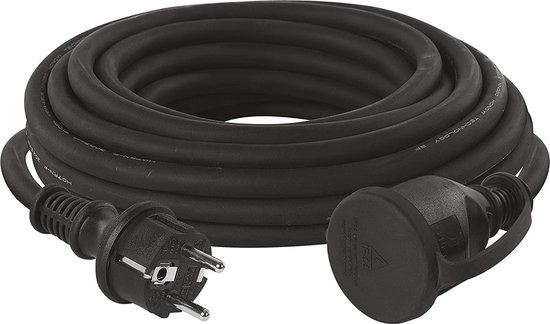 Verlengkabel Schuko - Extra dikke aders - 3x2,5mm2 - 5 Meter | bol