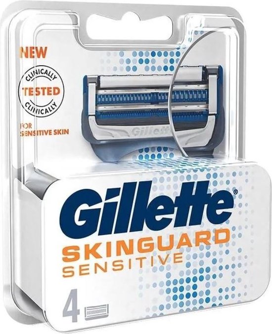 Gillette Skinguard Sensitive 4 Mesjes | bol
