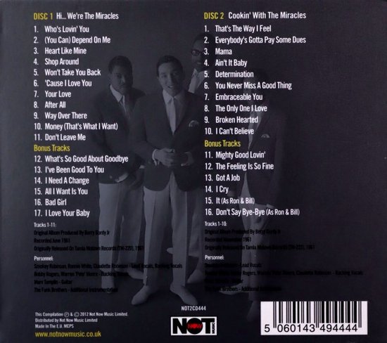 Shop Around, Smokey & Miracles Robinson | Muziek | bol
