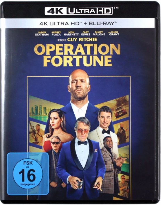 Operation Fortune: Ruse de Guerre [Blu-Ray 4K]+[Blu-Ray], Aubrey Plaza ...