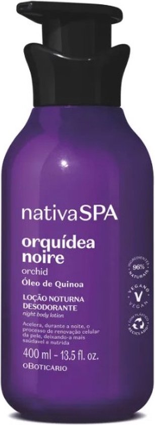 NATIVA SPA Black Orchid Body Noir Lotion 400ml | bol