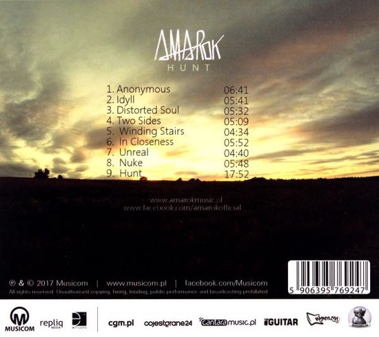 Hunt, Amarok | CD (album) | Muziek | bol