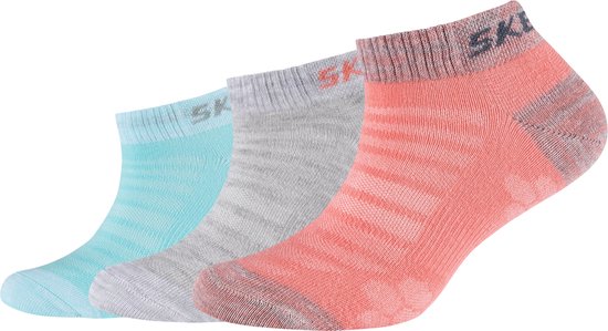 Skechers 3PPK Girls Mesh Ventilation Socks SK43032-3060, voor meisje ...
