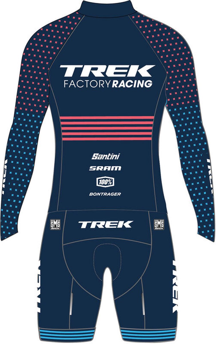 Santini Trek Factory Racing Snelpak Heren - - Cyclocross Skinsuit ...
