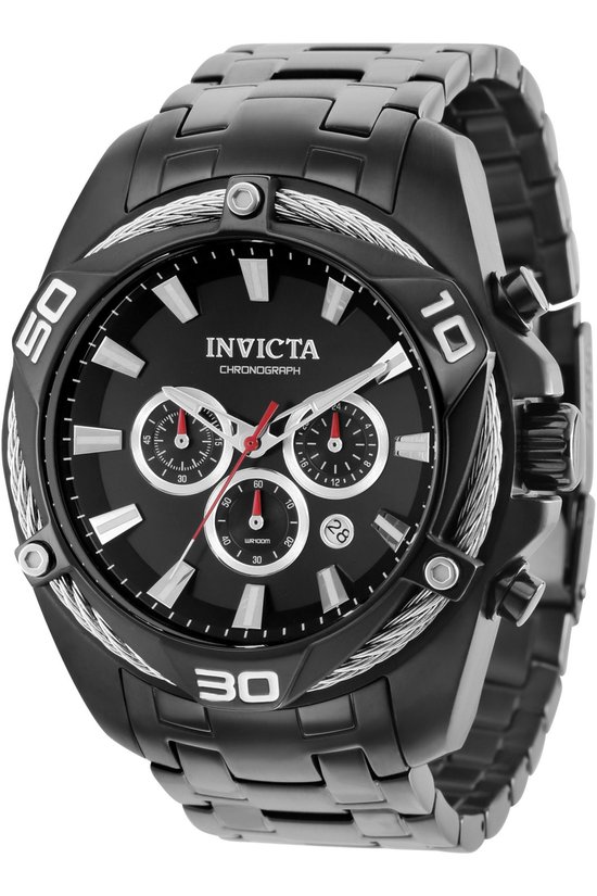 Invicta Bolt 38256 Quartz Herenhorloge - 50mm | bol