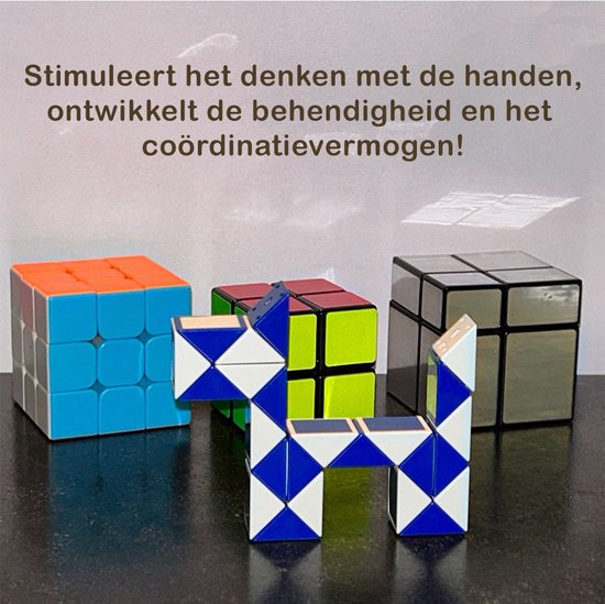 Speed Cube - Set 4 in 1 - Series Cube - Magic Cubes - Cadeauset ...
