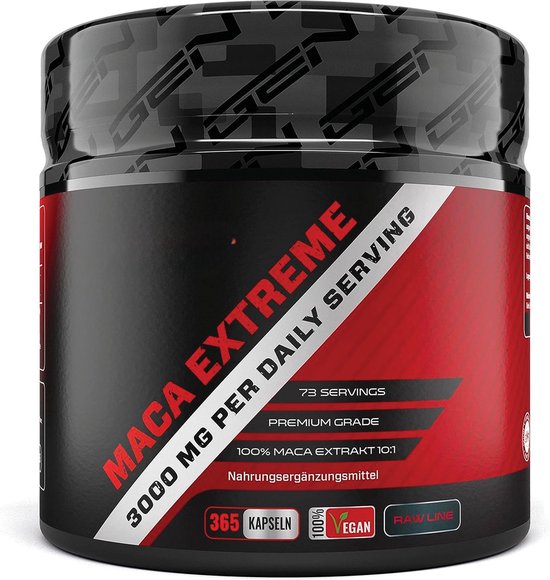 Maca Extreme - 240 capsules - Extra hoge dosering: 30.000mg per ...