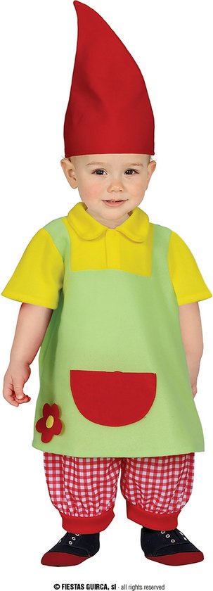 Guirca - Dwerg & Kabouter Kostuum - Kabouter David Van Kleindorp Kind ...