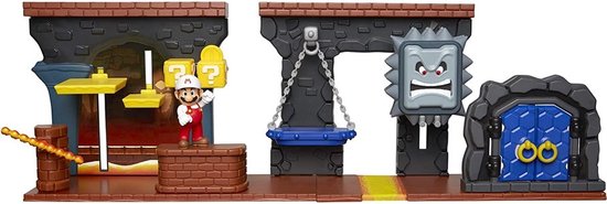 Super Mario - World of Nintendo Deluxe Dungeon Diorama Set | bol