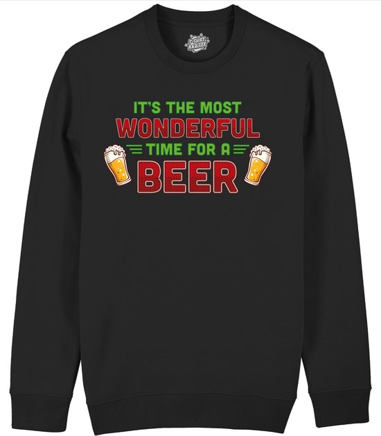 Its the most wonderful time - Foute Bier Kersttrui Kerstcadeau - Dames ...