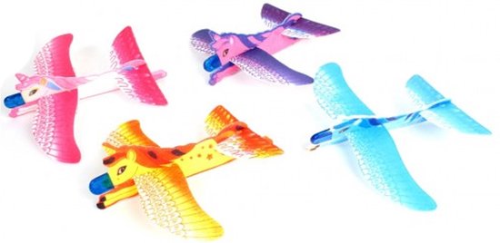 4x zweefvliegtuigje eenhoorn - glider unicorn - uitdeelcadeautjes ... 4x zweefvliegtuigje eenhoorn - glider unicorn - uitdeelcadeautjes ...