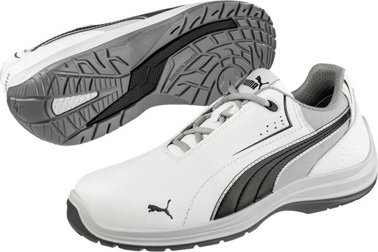 Puma Touring White Laag S3 643450 - Wit - 43 | bol