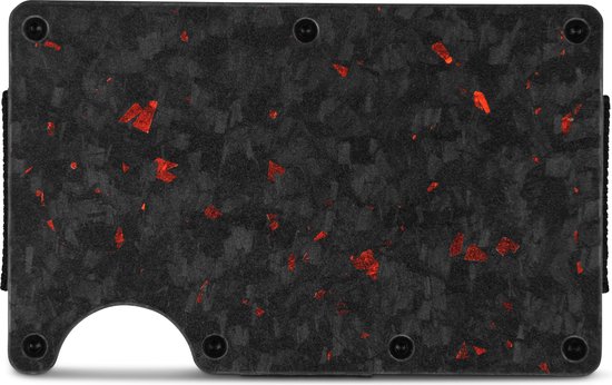 WonderWallet® - Forged Ember - Smart Wallet - Carbon Portemonnee | bol