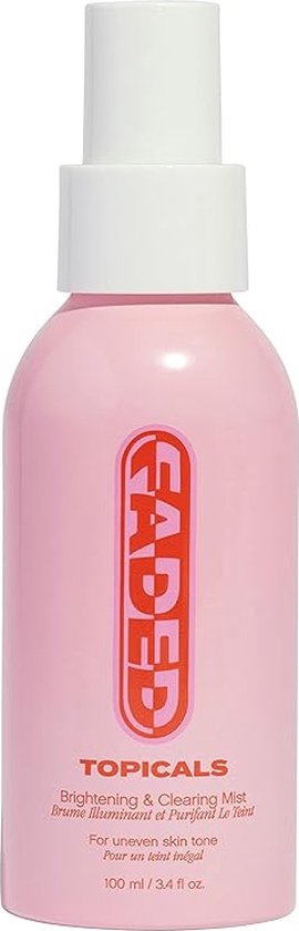 Topicals - Faded Skin Mist Serum Mist For Dark Spots + Discoloration | bol