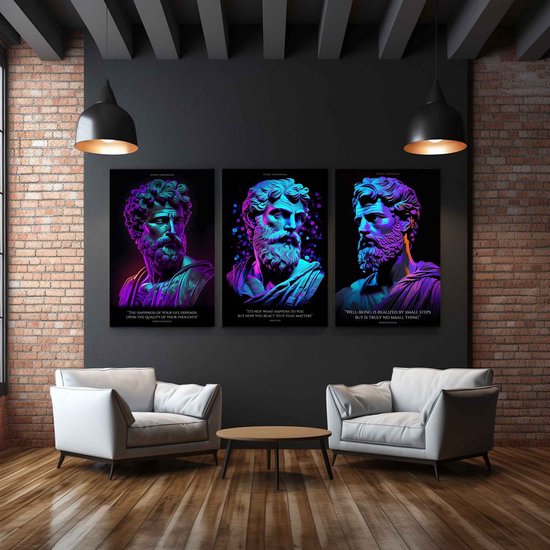 Stoic Neon Bundel - Marcus Aurelius - Epictetus - Zeno of Citium ...