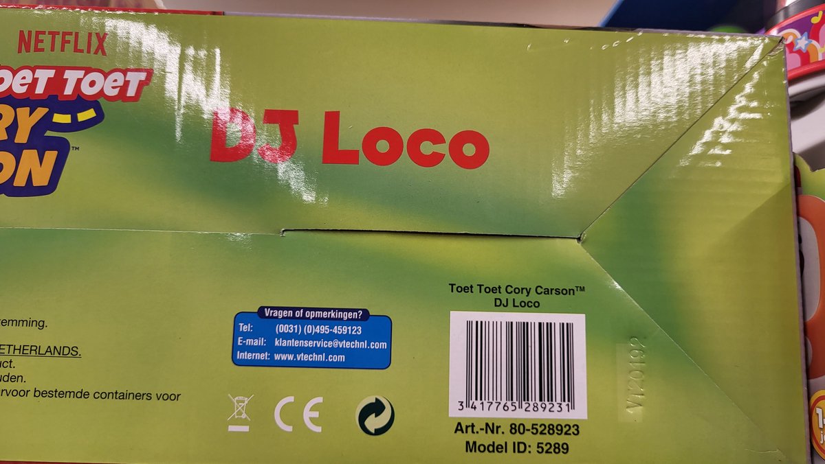 VTech Toet Toet Cory Carson - DJ Loco Locomotief - Speelgoed Trein ...