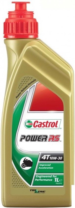 Castrol Power RS 4T 10W-30 1L - motorolie - deels synthetisch | bol