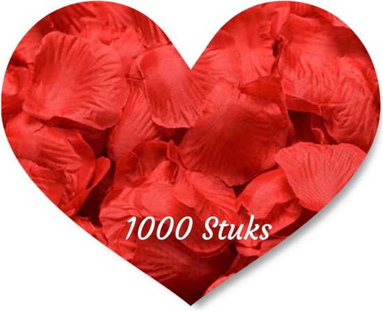 Rozen Blaadjes 1000 stuks -rood | bol
