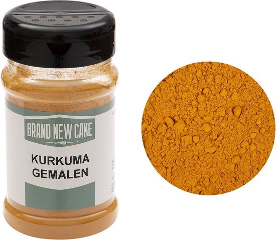 BrandNewCake® Kurkuma Gemalen 150gr - Natuurlijke Kleurpoeder - Kurkuma ...