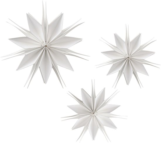 Ginger Ray - Ginger Ray - Witte sterren papier | bol