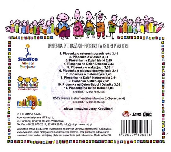 Orkiestra Dni Naszych: Piosenki na cztery pory roku (digipack) [CD], Orkiestra Dni... | bol