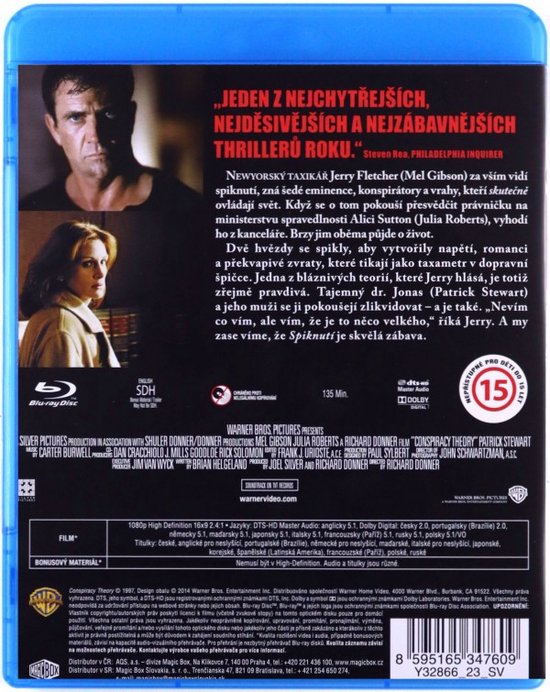 Conspiracy Theory [Blu-Ray] (Blu-ray), Ben Kobold | Dvd's | bol