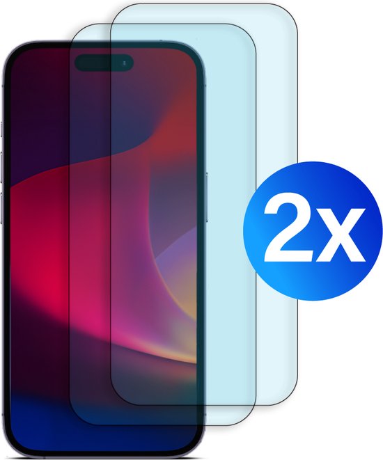 Double pack iPhone 15 Screenprotector - Premium - Volledig Bedekt ...
