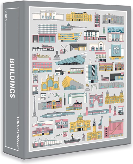 Wolkenbessen Gebouwen (500) | bol