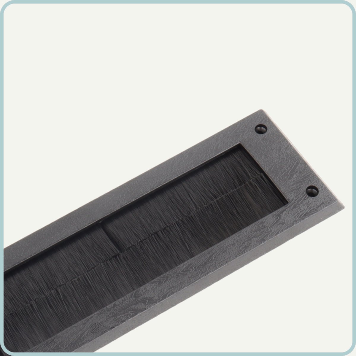 Nordix Brievenbus Tochtstrip - Borstel - Zwart - Tochtafsluiter ...