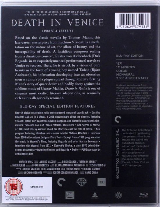 Death In Venice (Blu-ray), Romolo Valli | Dvd's | bol