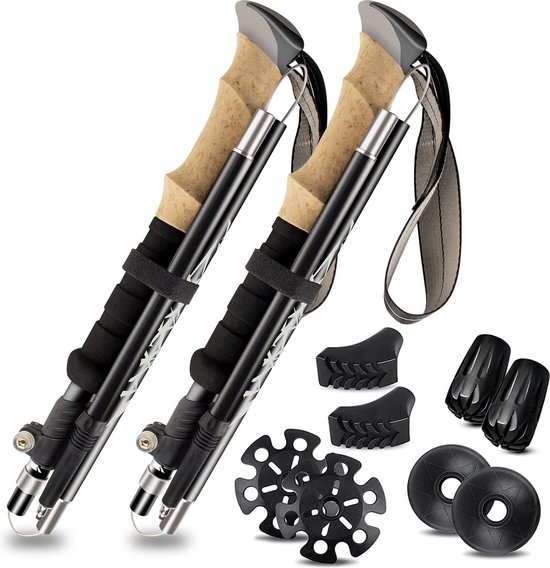 Wandelstokken Trekkingstokken Telescopische Nordic Walking-stokken ...