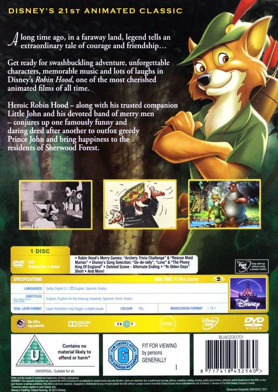 Robin Hood (Dvd), Phil Harris | Dvd's | bol