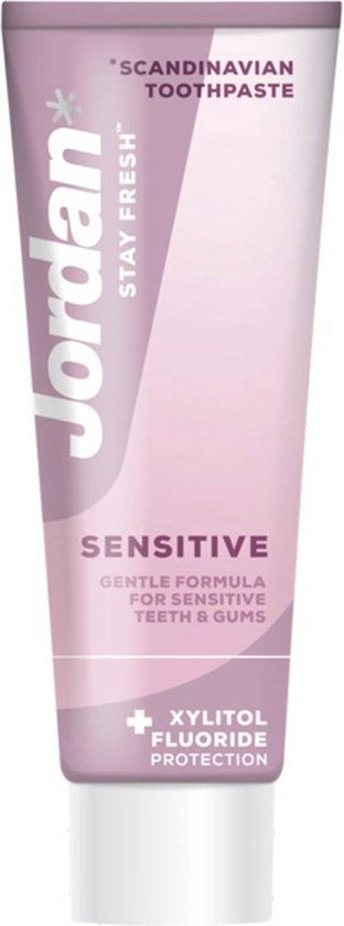 Jordan Stay Fresh Tandpasta Sensitive - 75 ml - Tandpasta voor ...