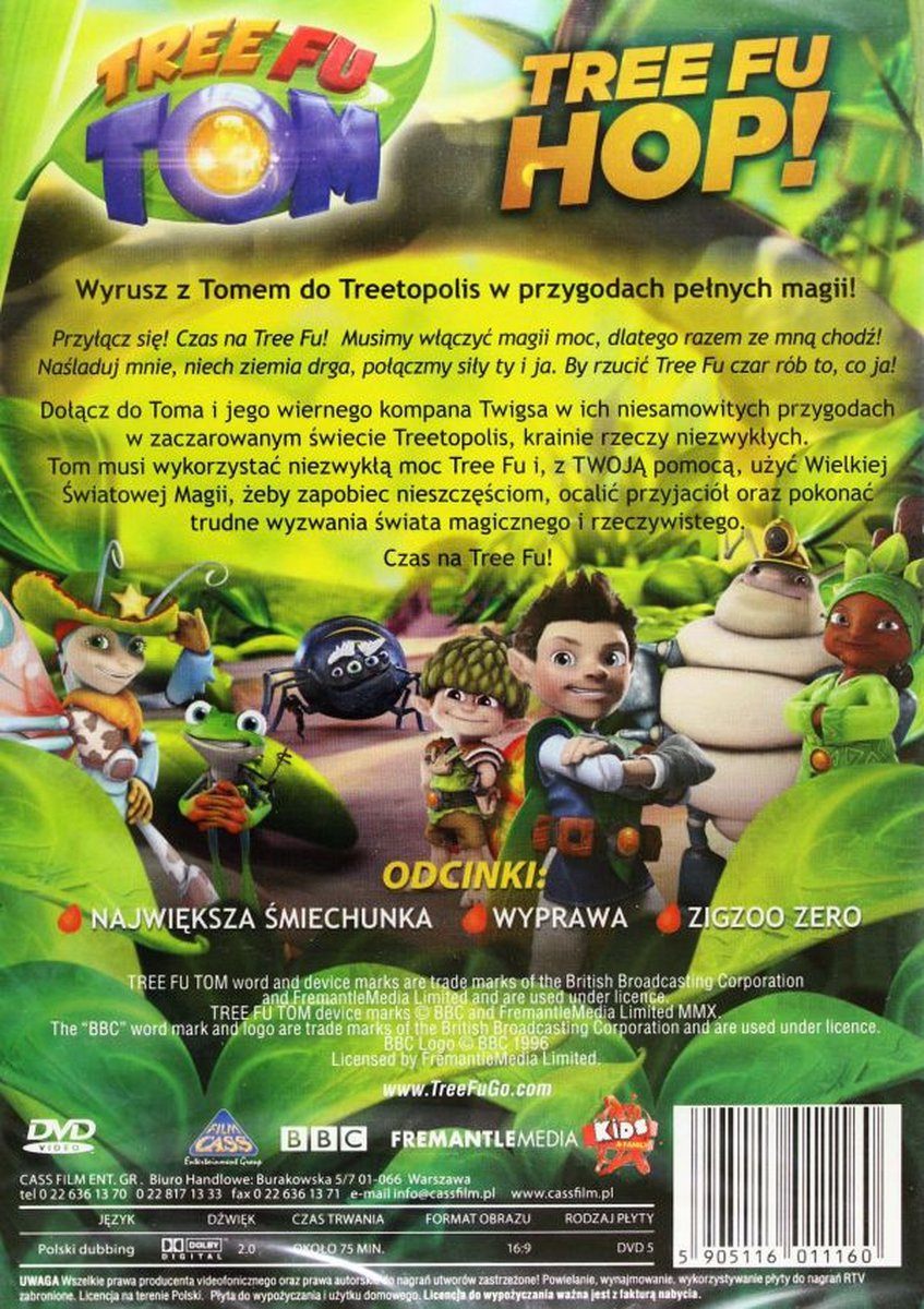 Tree Fu Tom [DVD] (Dvd), David Tennant | Dvd's | bol