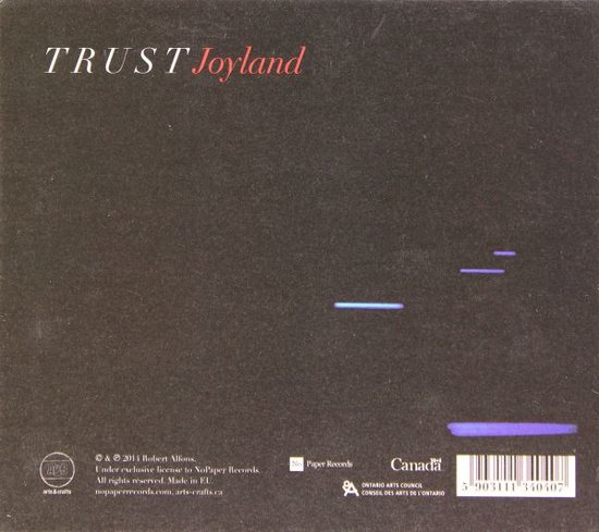 Trust: Joyland (digipack) [CD], Trust | Muziek | bol
