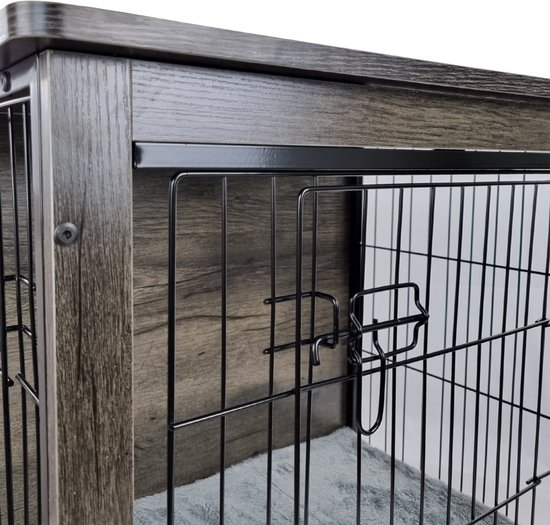 Vintage Hondenbench Furniture XXL - 110 x 74 x 81 cm - Hout ...