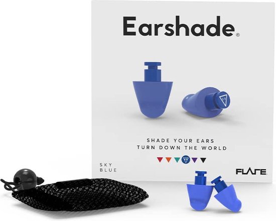 Flare Audio Earplugs Earshade Sky Blue | bol