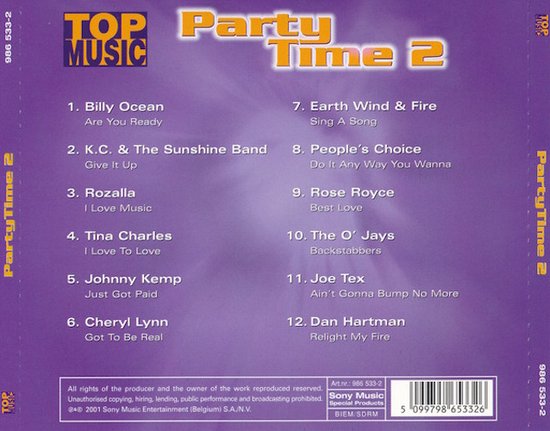 Party Time 2, various artists | CD (album) | Muziek | bol