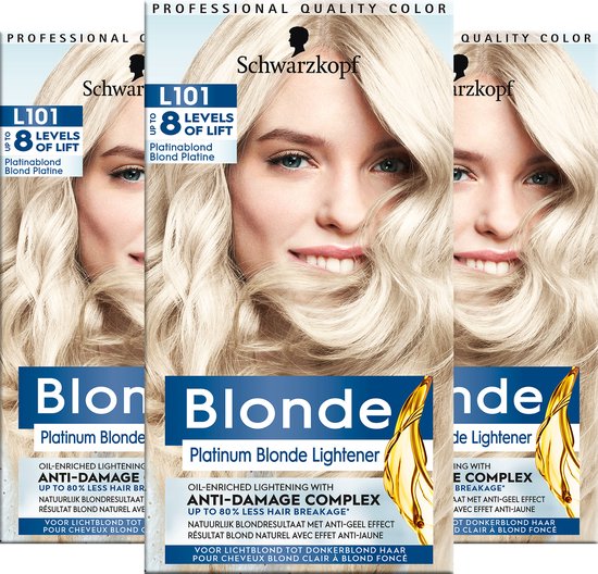 Schwarzkopf Blonde L101 Intensive Blonde Super Plus – Blondering ...