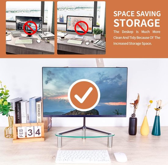 Triangle Monitor Stand Ergonomische Laptop Stand Screen Riser Monitor ...