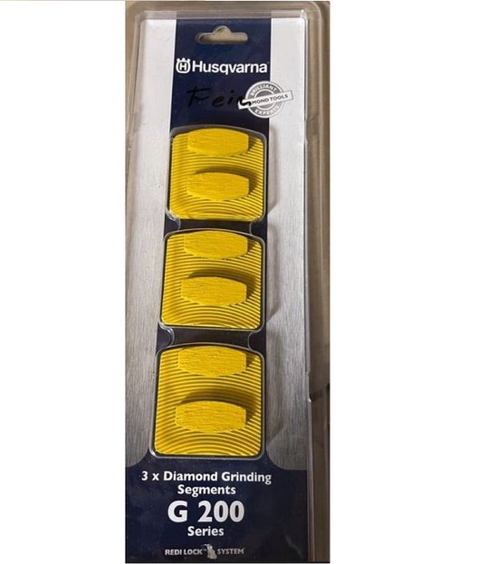 3x diamond grinding segments g200 | bol.com