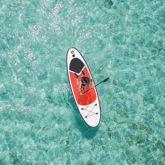 OPBLAASBAAR SUP BOARD PAKKET - ALLROUND - Rood/Wit | bol.com
